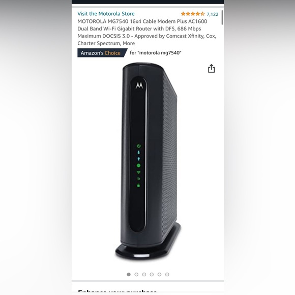 Motorola | Other | Motorola Modem With Built In Router | Poshmark